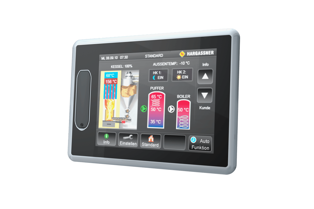 Lambda Touchtronic-Steuerung | Hargassner